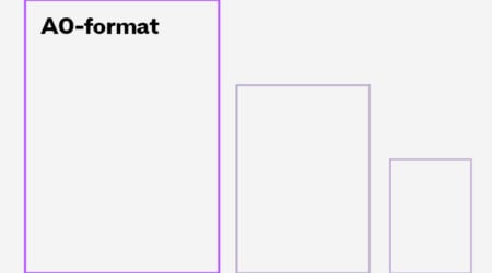 A0 Dimensioner och storlekar: Allt du behöver veta | Pixartprinting
